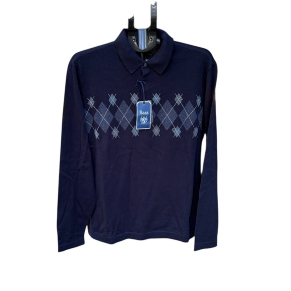 G.H. Bass & Co. | Sweaters | Nwt Gh Bass Co Sweater 0 Cotton Blue ...